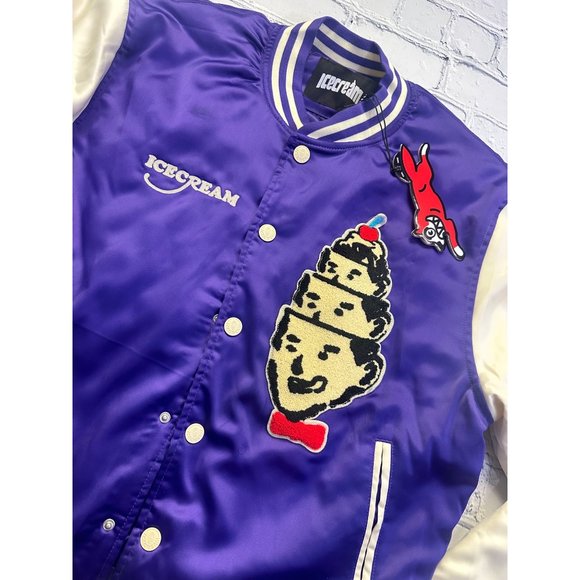 Ice Cream | Jackets & Coats | Ice Cream Hoodini Varsity Jacket | Poshmark